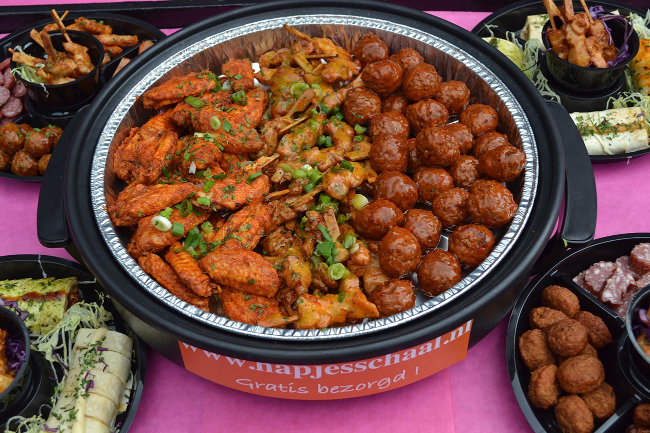 Warme hapjes | Hapjesschaal.nl | Gratis thuisbezorgd